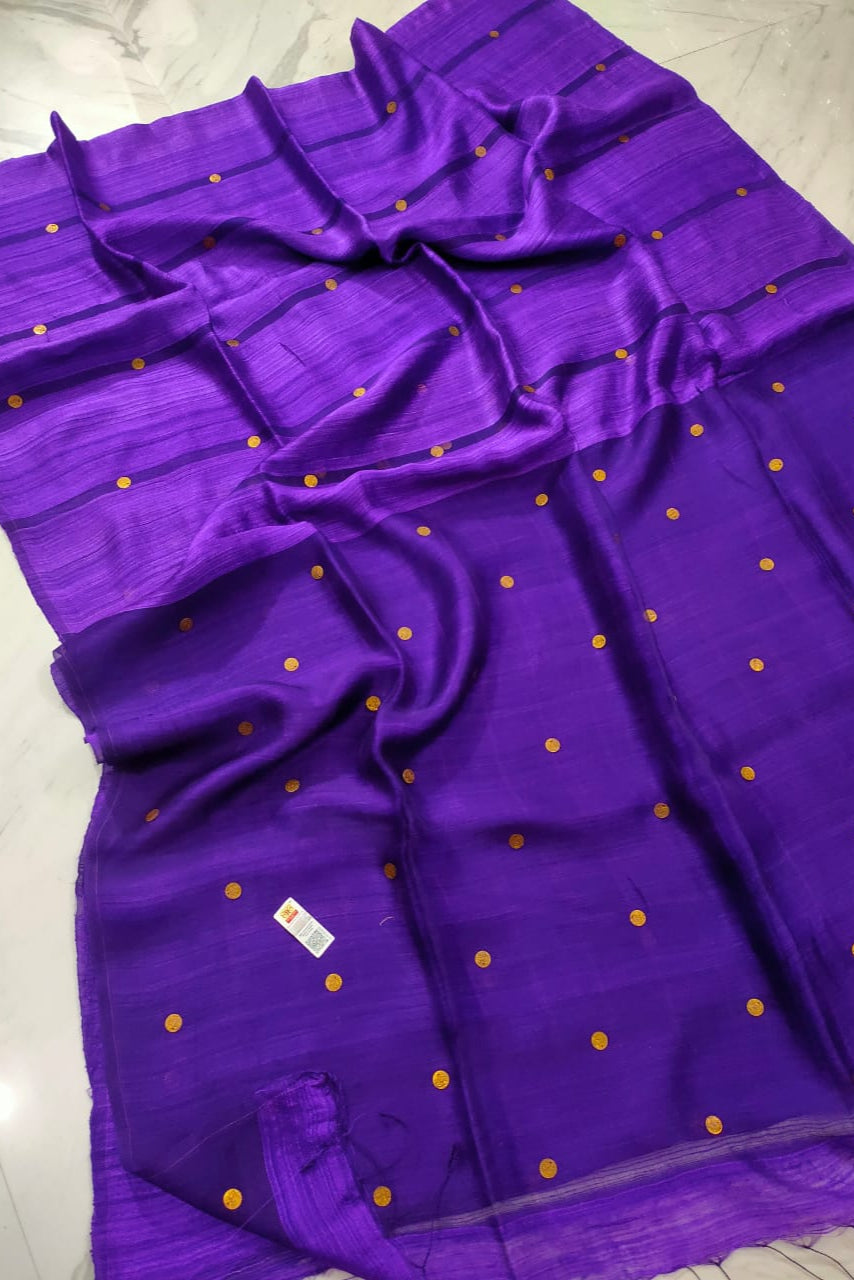 Sharvika - The Goddess Wash Matka Silk Saree – Monamaar